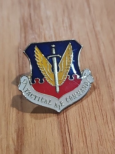 Vintage Tactical Air Command Military Enamel Lapel Pin Vest Pin | eBay