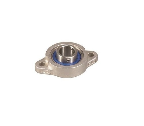 UFL005 25mm UFL Aluminium 2 Bolt Oval Bearing with Eccentric Locking ...