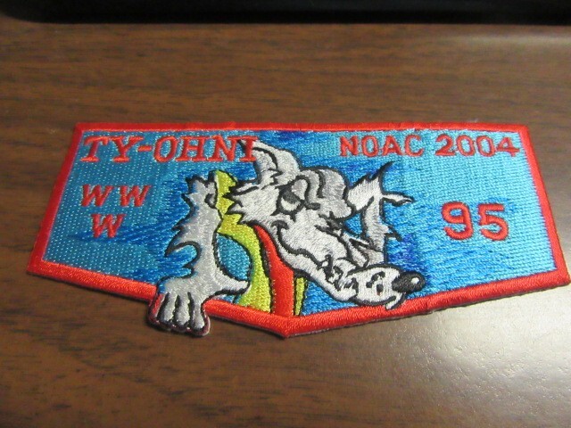 Ty-Ohni 95 s36 2004 NOAC Flap OAE | eBay