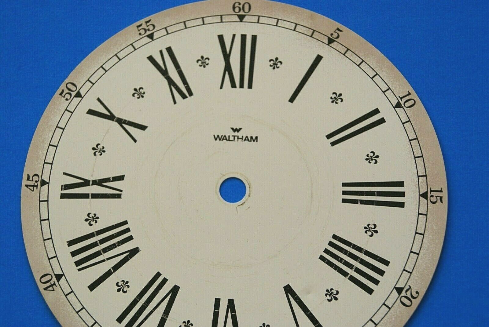 Vintage Waltham Clock Face Dial | eBay