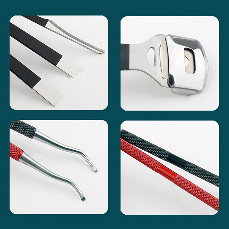 1/3/4/5Pcs Toe Pedicure Nail Clipper Feet Scraper Tool Dead Skin Remov ...