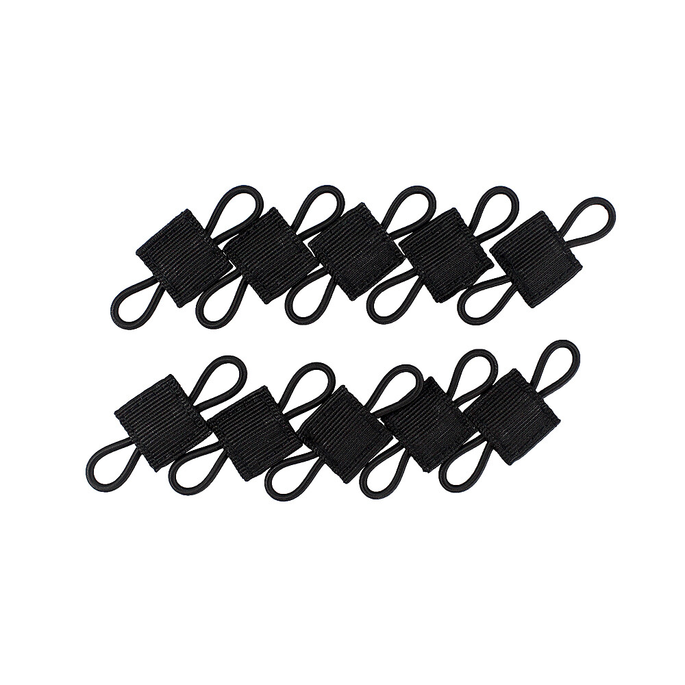 10pcs PTT Retainer Tactical MOLLE Webbing Strap Antennas Cable ...
