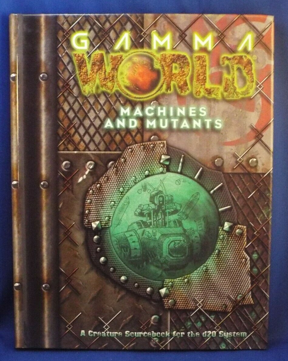 RPG Role Playing Game Gamma World Machines And Mutants 9781588460677| eBay