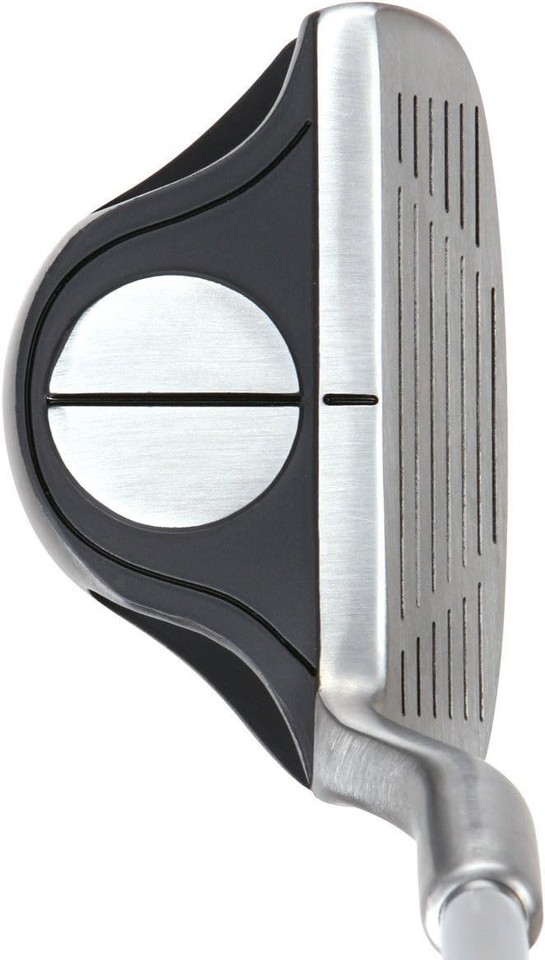 Intech EZ Roll Black/Satin Left Handed Chipper Golf Club for Men Short ...