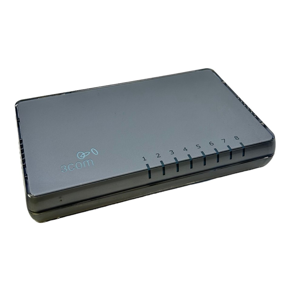 3com 3CFSU08 Ethernet Connection Box 8-Port 10/100Mbit 4.7Watt ...
