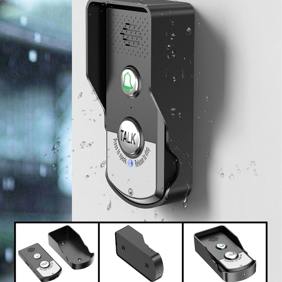 Wireless Intercom Doorbell 1500 Meters 2 Charging Methods ...