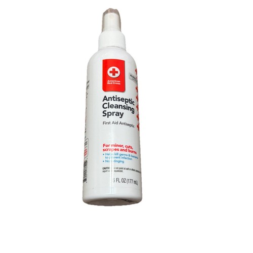 American Red Cross Antiseptic Cleansing Spray 6oz Blt-First Aid ...