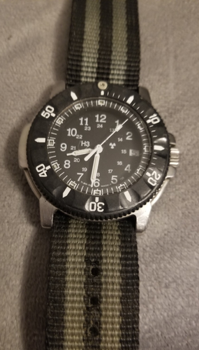 1990 MB Microtec Traser H3 Watch P6507 NAVIGATOR Stainless SWISS MADE ...