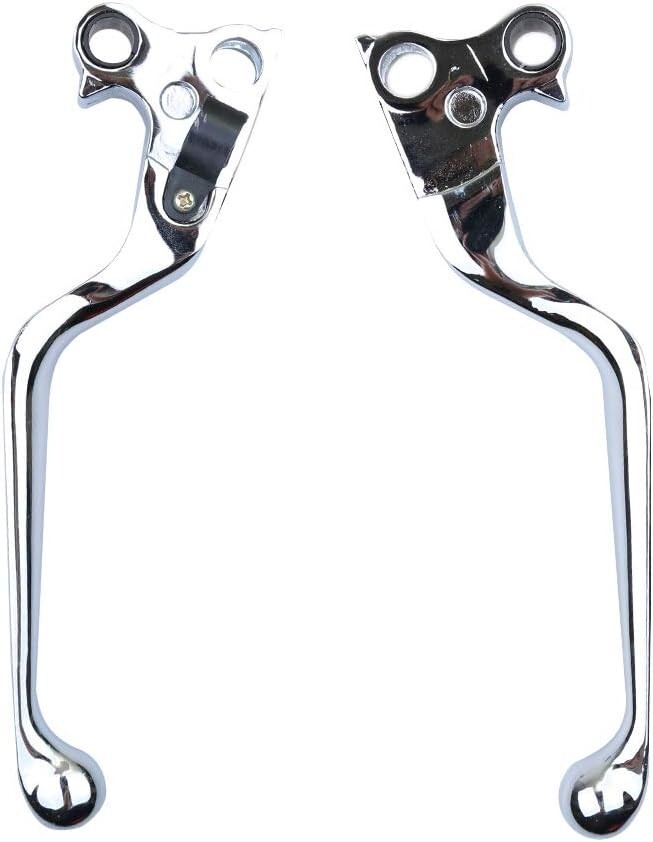Chrome Hand Levers Brake Lever + Clutch Lever Replacement for Harley Hand | eBay