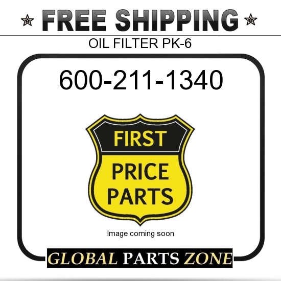 KOMATSU 600-211-1340 - cross reference oil filters | oilfilter ...