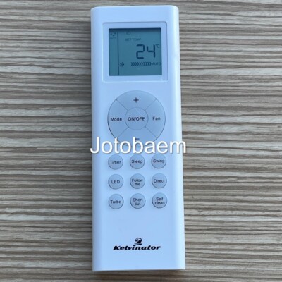 Air Conditioner Remote Control Kelvinator KSV71HWJ, KSV90HWJ | eBay