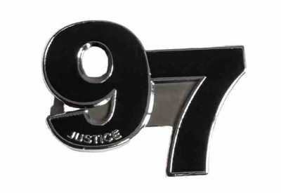 LIVERPOOL 97 JUSTICE BLACK PIN BADGE MEMORIAL FOOTBALLFREE UK 48HR POST ...