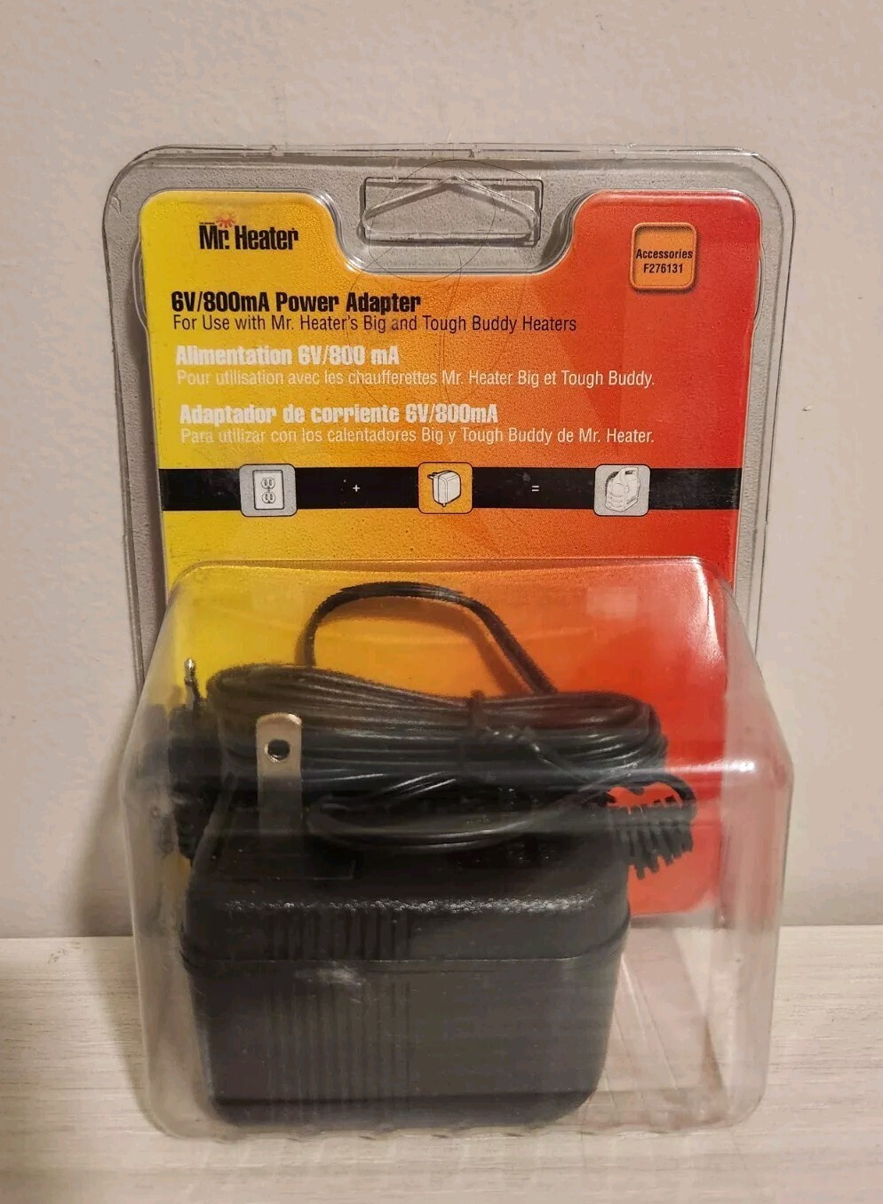 New Mr. Heater 6V/800mA AC Power Adapter Supply For Big & Tough Buddy ...