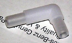Genuine MERCEDES Elbow Fitting Ventilation Backup 0009903872 | eBay