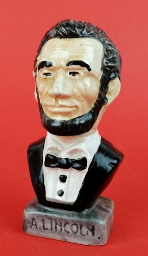 Abraham Lincoln - Half-Bust Statue - Porcelain - 15 cm | eBay UK