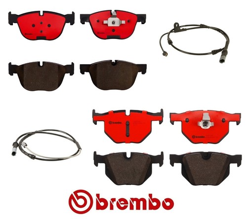 Brembo Front & Rear Ceramic Brake Pads For BMW X5 E70 xDrive35d ...
