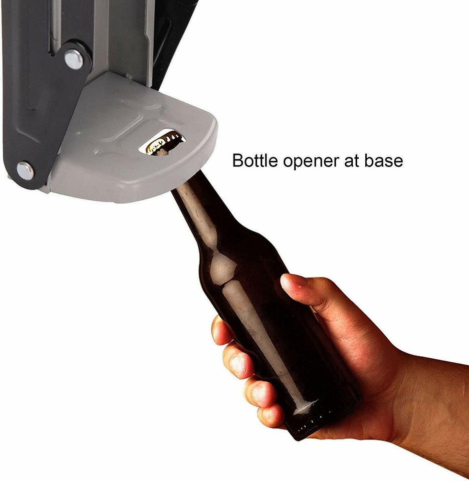 HEAVY DUTY 16OZ 2 IN 1 CAN CRUSHER WITH BOTTLE OPENER BEER TIN ...