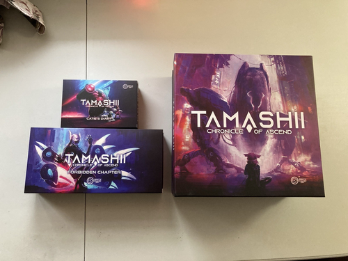 Tamashii: Chronicle of Ascend Game + 2 Expansions - Used 100% Complete | eBay