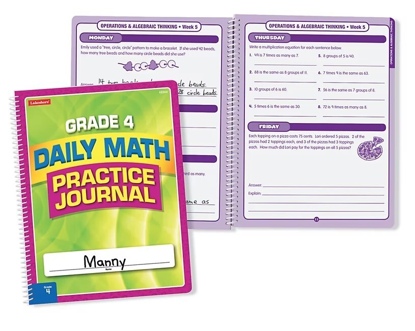 Common Core Daily Math Practice: Grade 4, by Lakeshore Learning. | eBay