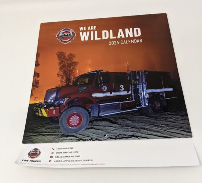 BME Fire Trucks We Are Wildland 2024 Calendar - 12 Month (12″ x 14 ...