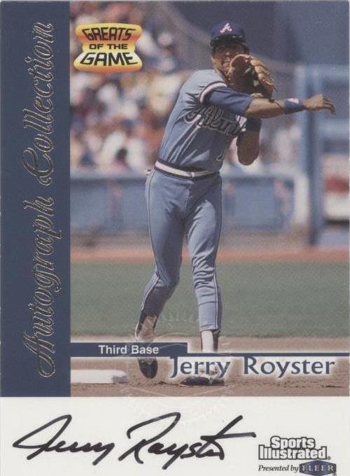 1999 Fleer Sports Illustrated Greats of the Game - Autographs Jerry ...