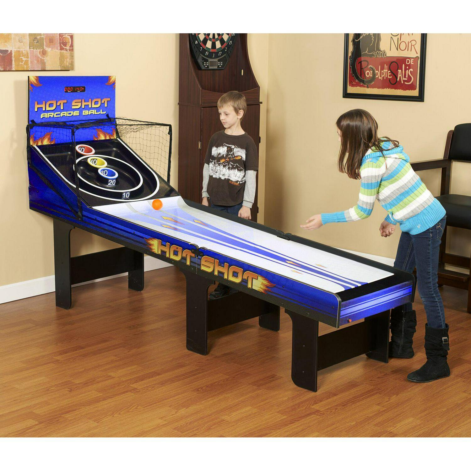 8-ft Arcade Ball Table - Roll and Score - Hot Shot Rollerball Arcade ...