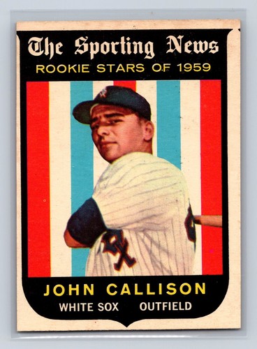 1959 Topps #119 John Callison Chicago White Sox Rookie | eBay
