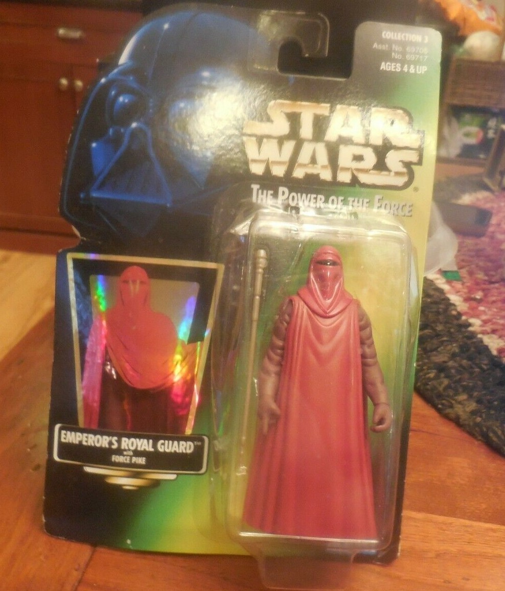 1997 Star Wars The Power of the Force EMPERORS ROYAL GUARD with FORCE ...