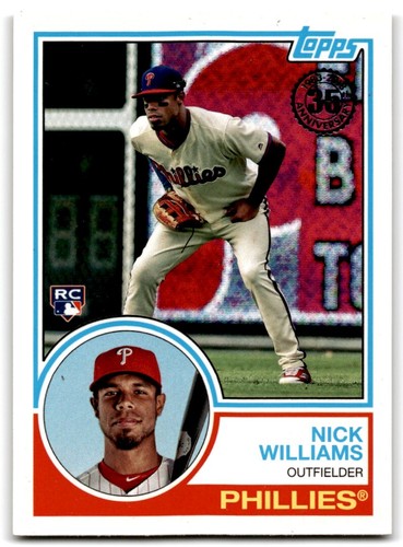 2018 Topps 1983 Baseball Nick Williams Philadelphia Phillies #83-19 | eBay