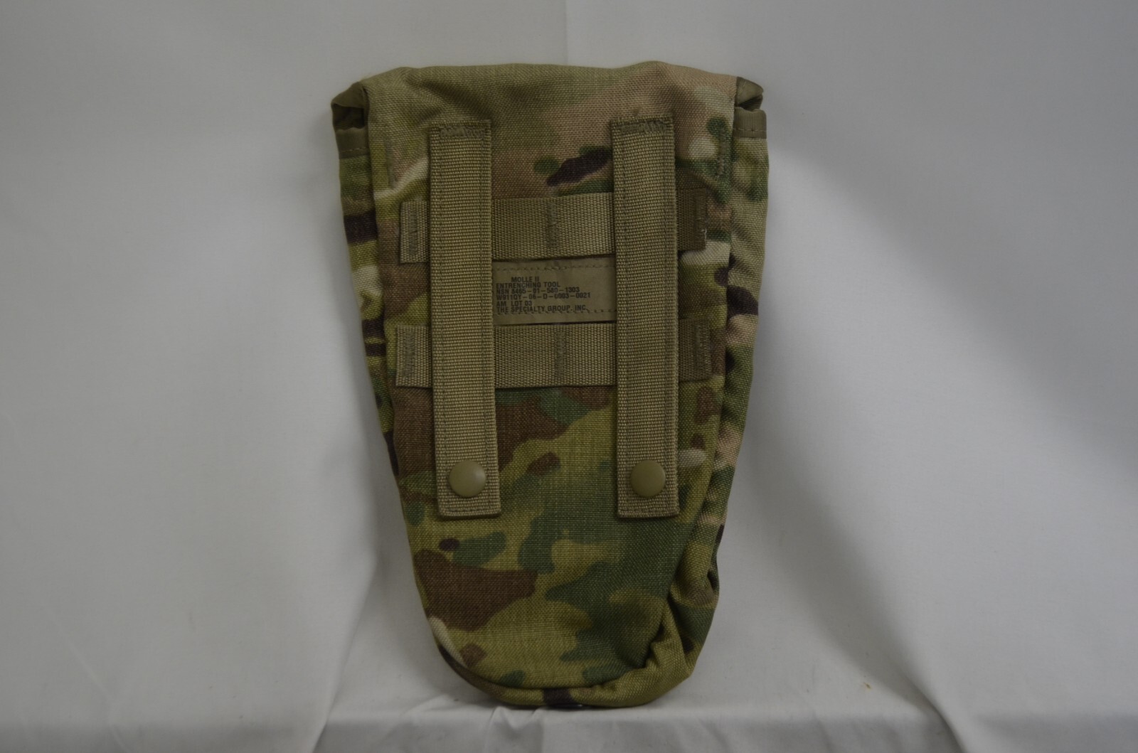 USGI OCP Multicam Molle II E-Tool Entrenching Tool Carrier Pouch | eBay