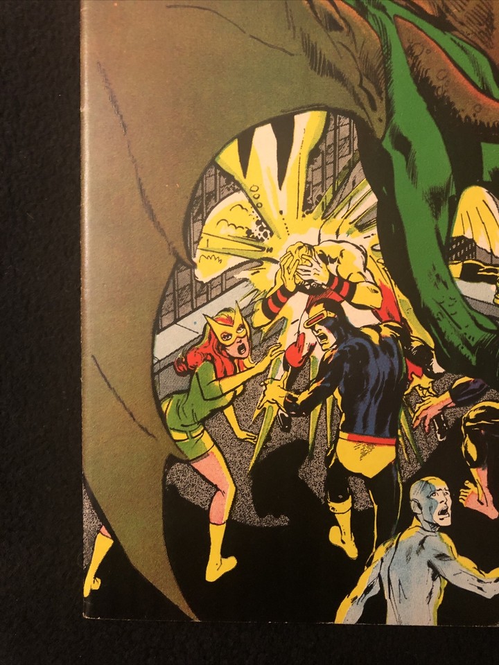 X-MEN 60 9.4 MARVEL 1969 MYLITE 2 DOUBLE BOARDED NEAL ADAMS 1ST SAURON ...