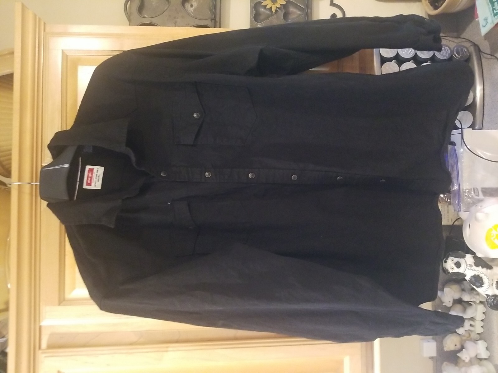 Wrangler Wrancher Shirt Mens 3xl Snap Western Long Sleeve Shirt 3XL | eBay