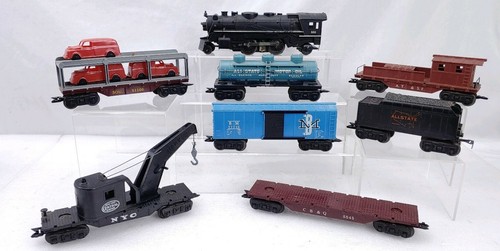Marx Allstate 9640 Train Set 666 Steam Locomotive Engine Tender O Scale ...