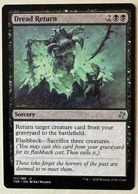 Dread Return Time Spiral: Remastered 111 MTG NM+ Never Played | eBay
