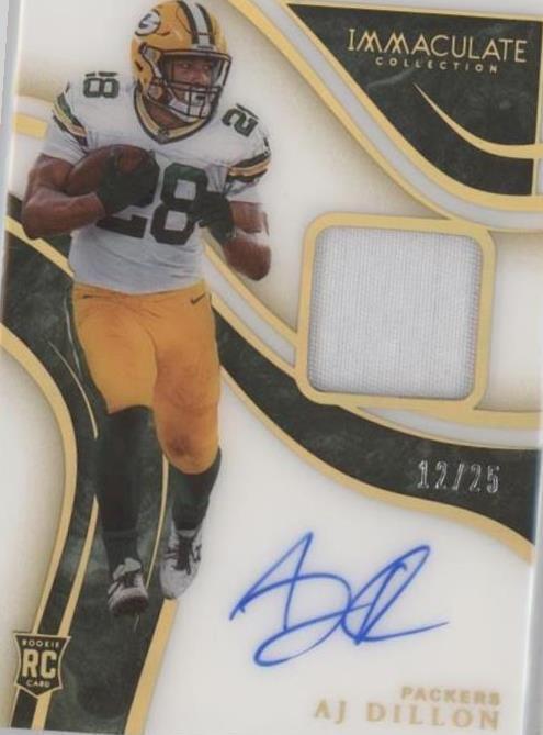 2020 Panini Immaculate Collection - Immaculate Signature Patches Rookie ...