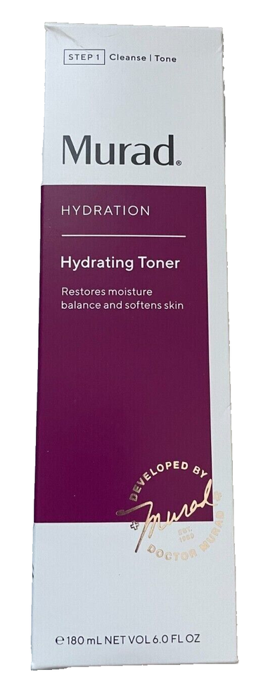 Murad Hydrating Toner 6 oz. Facial Toner New in Box Authentic | eBay