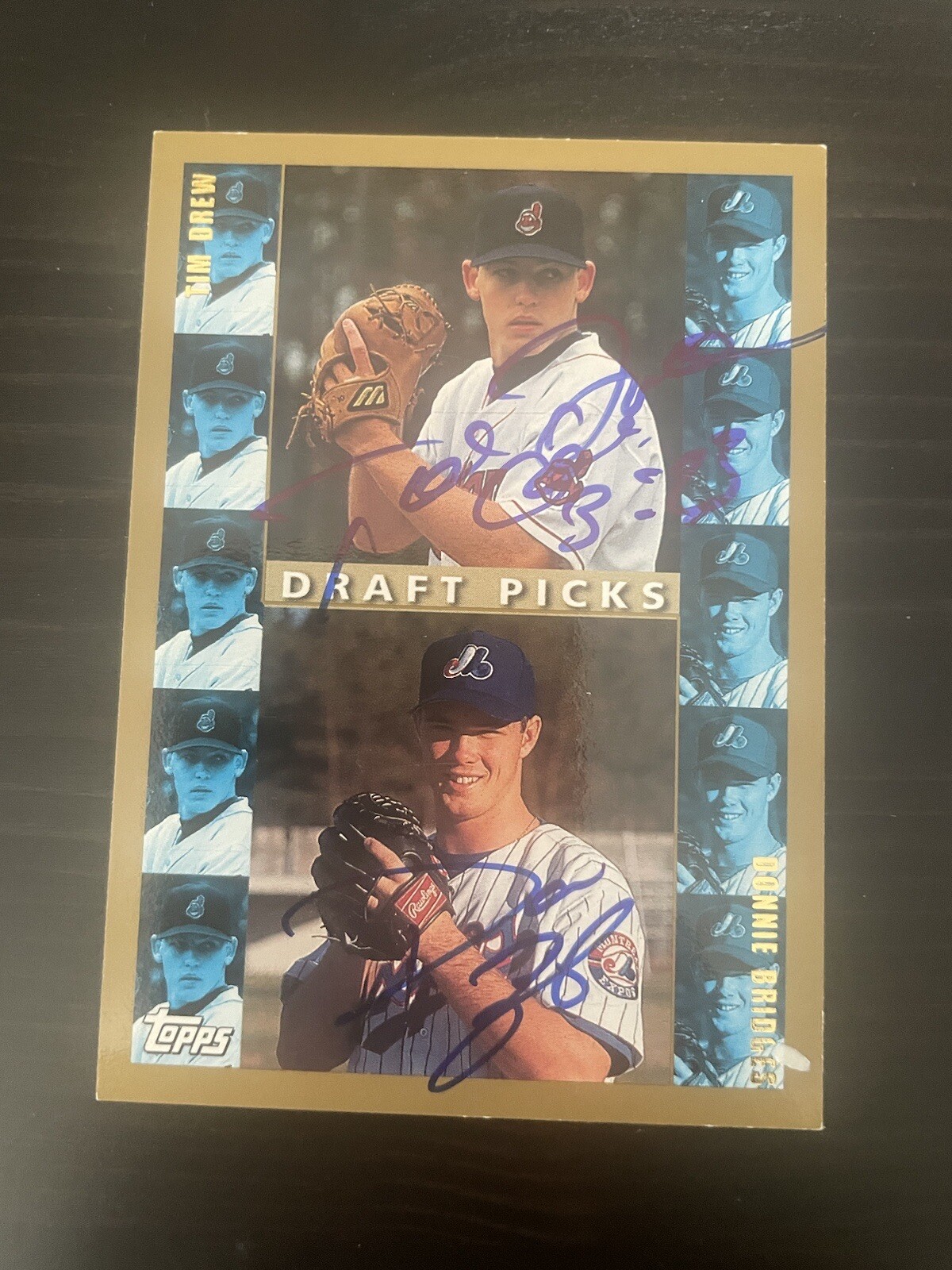 1998 Topps - Draft Picks #489 Donnie Bridges, Tim Drew (RC) for sale ...