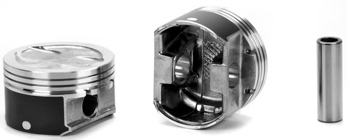 SILVOLITE Hypereutectic Pistons Set/8+MOLY Rings Chevy 5.7L 350 VORTEC ...