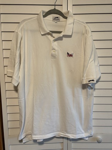 VTG Secession Golf Club Shirt Men XL Embroidery Polo White Cotton ...