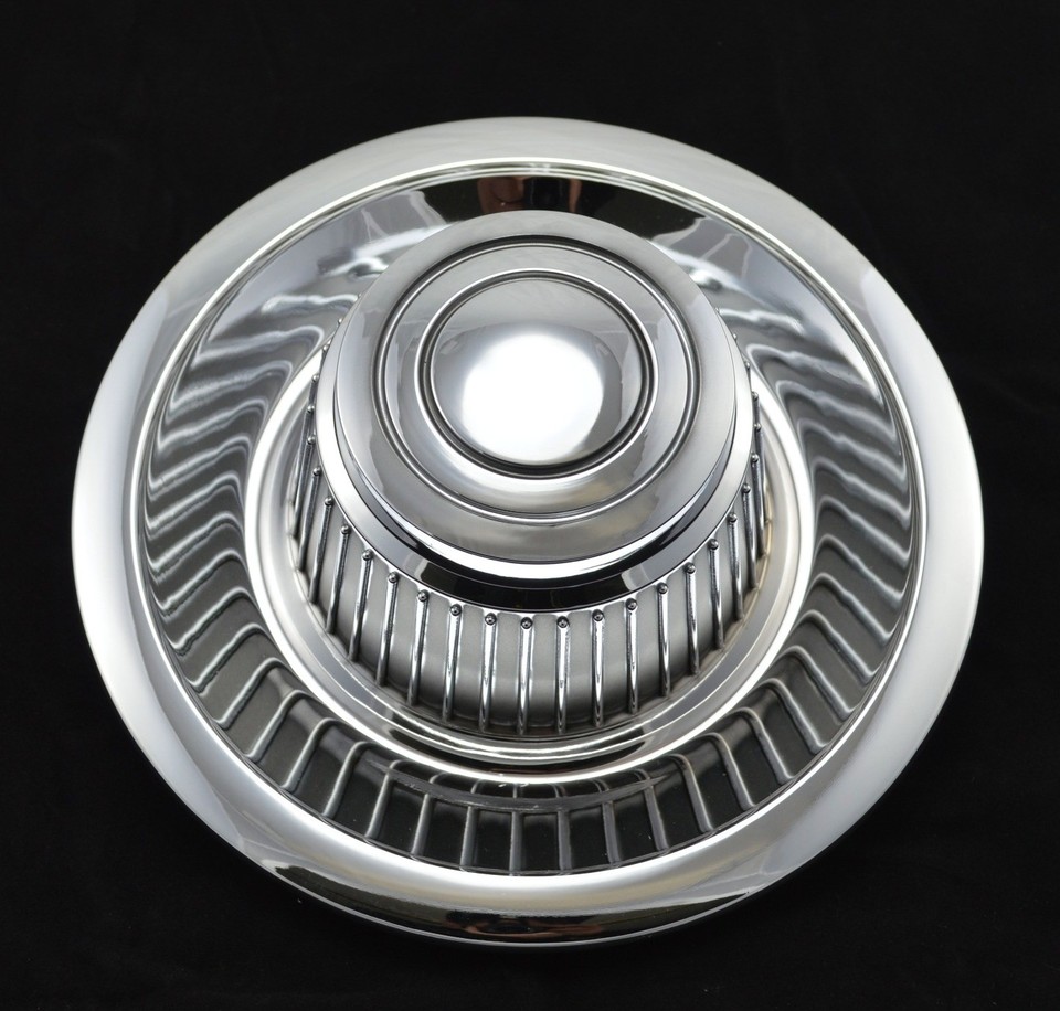 CHEVROLET CORVETTE CAMARO NOVA CHEVELLE RALLY WHEEL CHROME CENTER CAPS ...