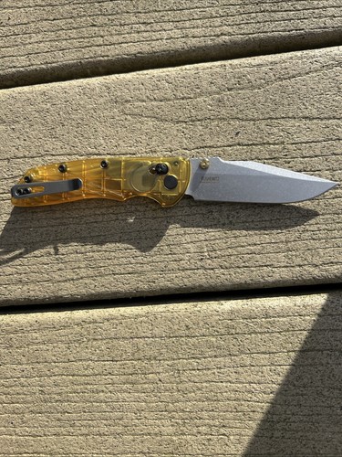 Hogue Blade HQ Exclusive Deka - Natural Ultem - Clip Point Tumbled ...