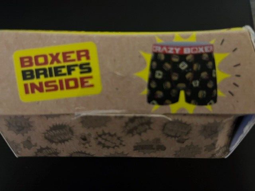 CRAZYBOXER SpongeBob Burger Box Krabby Patty Boxer Briefs Size XL - (44 ...