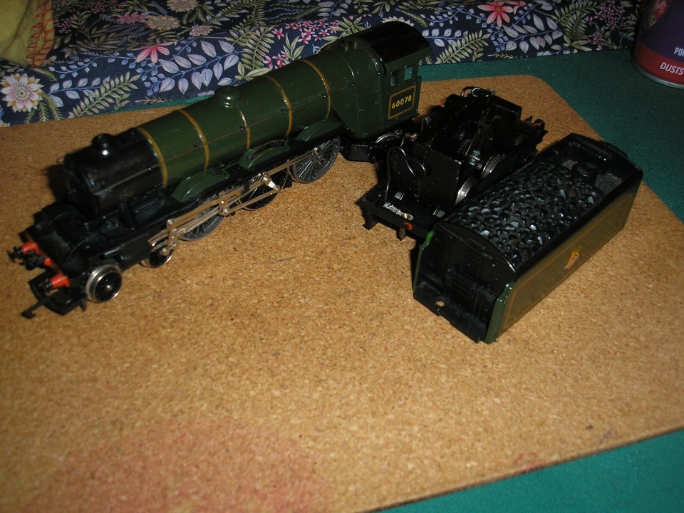 Hornby OO Gauge A3 locomotive 60078 Night Hawk used unboxed. | eBay UK