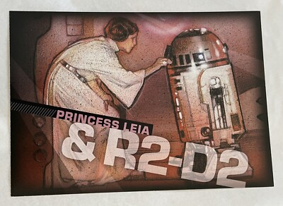 STAR WARS PRINCESS LEIA R2-D2, USPS OFFICIAL PRE STAMPED POSTCARD | eBay