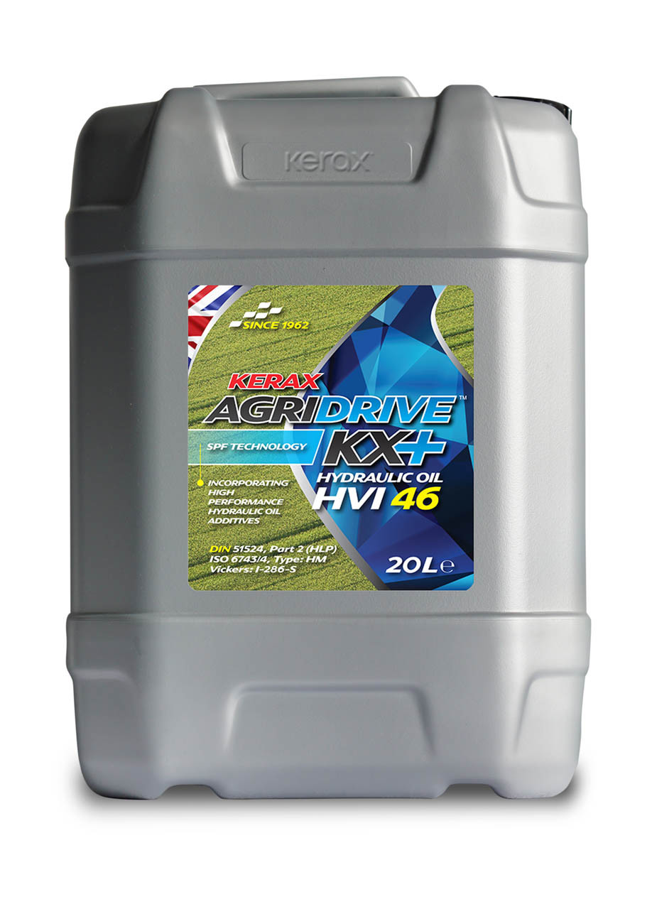 Kerax ISO 46 HVI Hydraulic Oil High Viscosity Index Fluid DIN 51524 20 ...