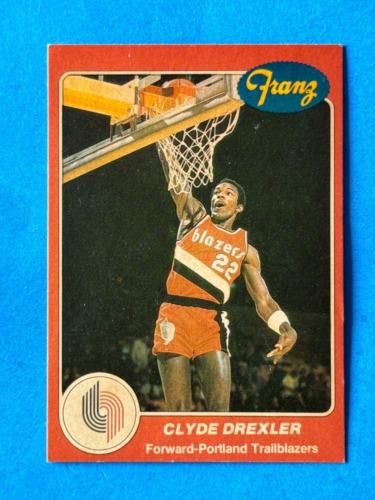 1984-85 STAR CO FRANZ #5 CLYDE DREXLER ROOKIE NM-MT HOFer NBA 50 ...