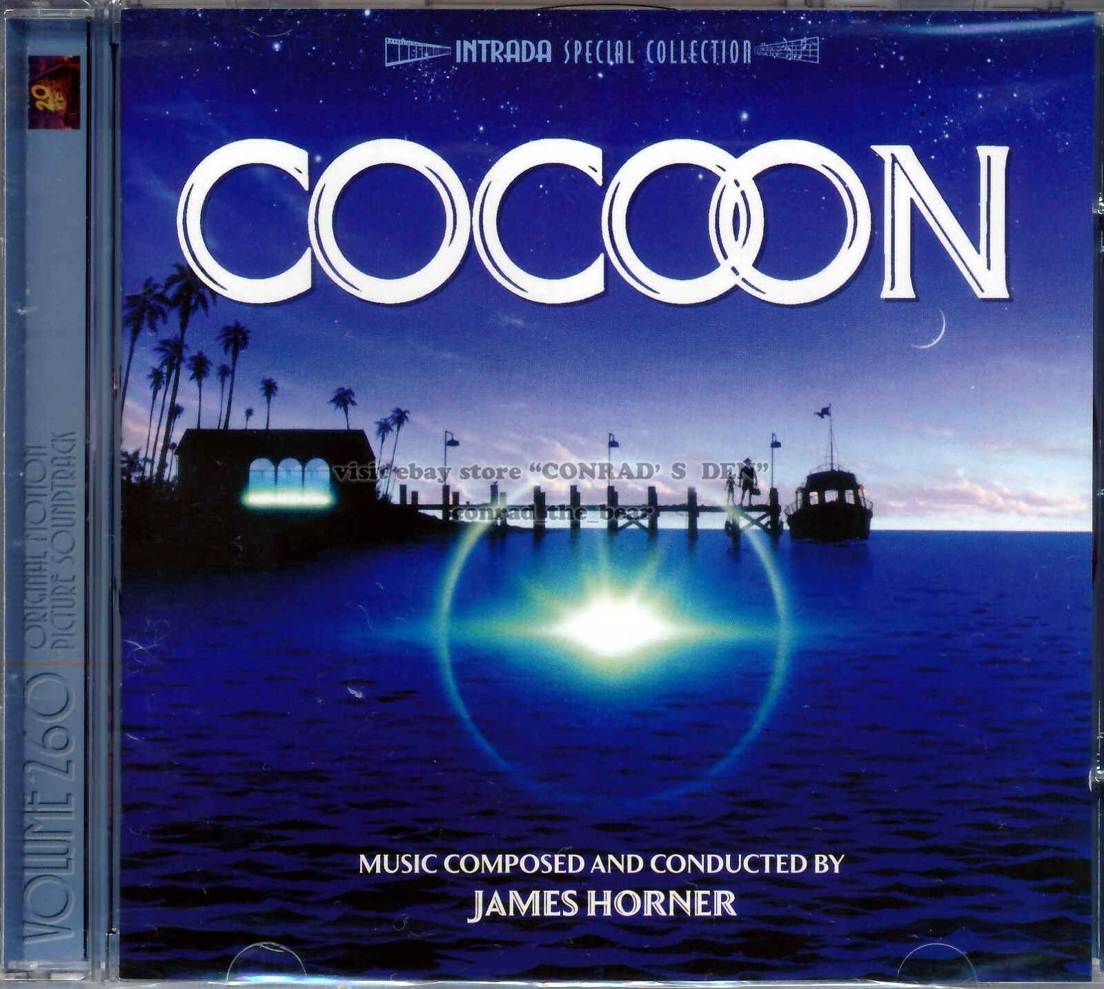 James Horner "COCOON" expanded Intrada 62min score Ltd CD SEALED ...