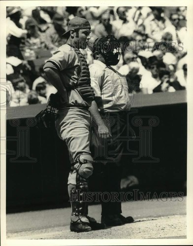 1972 Press Photo John Edwards of the Cincinnati Reds Baseball Team ...