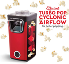 DASH Turbo POP Popcorn Maker with Measuring Cup to Portion Popping Corn ...