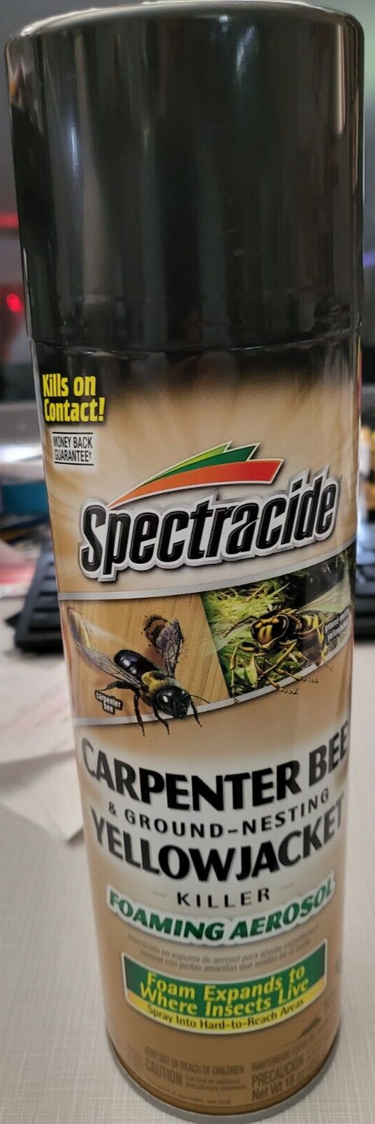 Spectracide Carpenter Bee & Nesting Yellowjacket Killer Spray 16Oz Each ...